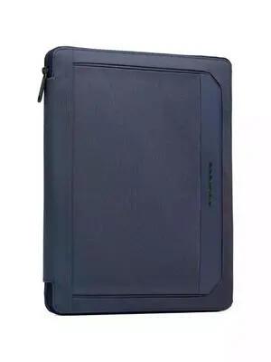 PIQUADRO Leather-trimmed Notepad Holder