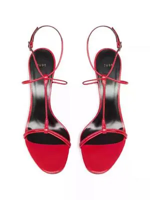 JUDE Mixer Strappy Leather Heeled Sandals