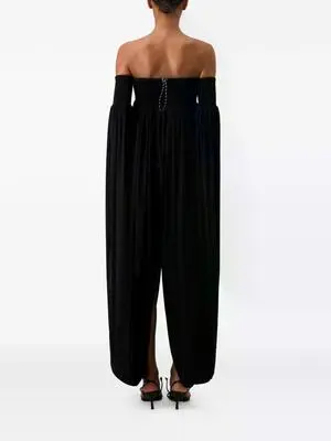 Coperni Off-shoulder Smock Maxi Dress