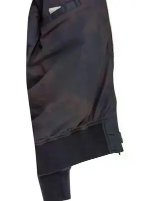 BEAMS Tie-dye Zip-up Bomber Jacket