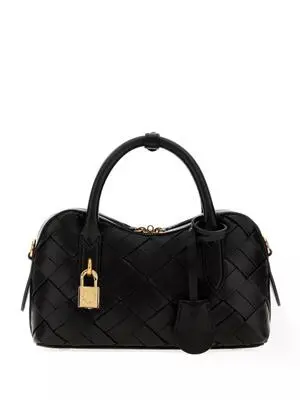 Stella McCartney Ryder Woven Shoulder Bag - Black