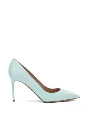 AQUAZZURA Purist Pointed-toe Pumps - Blue
