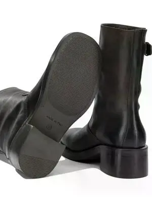 STRATEGIA SHOES Strategia Buckle-detail Leather Boots