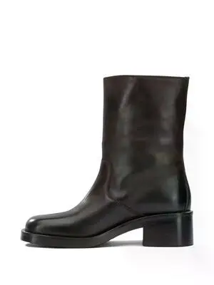 STRATEGIA SHOES Strategia Buckle-detail Leather Boots