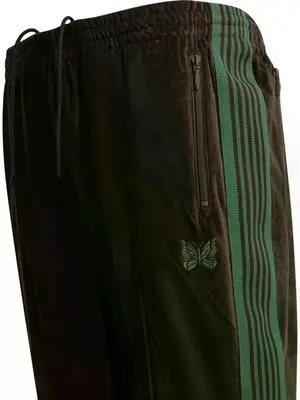 Needles Logo-detail Velvet Track Pants