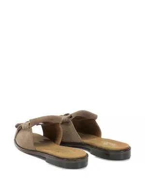 SEBAGO Fringes Leather Sandals