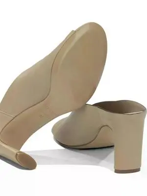 DEL CARLO 11725 Open-toe Leather Heeled Sandals