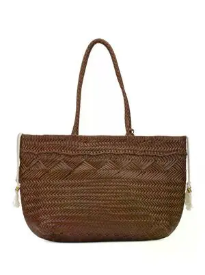 GIANNI CHIARINI Paloma Woven Shoulder Bag