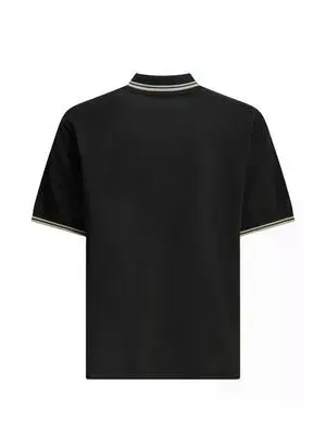 Needles Butterfly-embroidered Tipped Polo Shirt