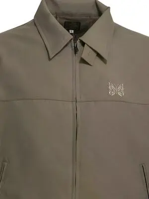 Needles Embroidered Butterfly Zip-up Jacket