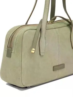 GIANNI CHIARINI Aryna Suede Zip-top Tote Bag