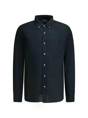 BEAMS Patch-pocket Button-down Shirt - Blue