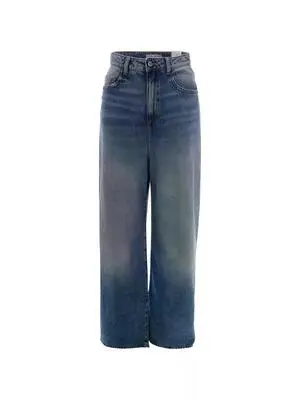 ICON DENIM LOS ANGELES Star-embroidered Jeans