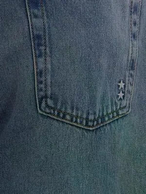 ICON DENIM LOS ANGELES Star-embroidered Jeans