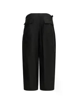 Needles Drawstring-waist Wide-leg Trousers