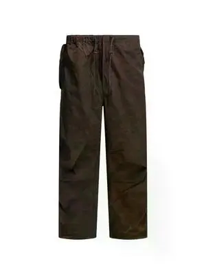 BEAMS Floral Print Drawstring Trousers