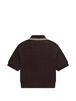Amiri Ma Quad Monogram Polo Shirt
