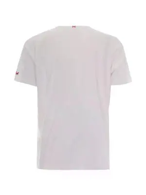 MC2 SAINT BARTH Portofino Slogan-embroidered T-shirt