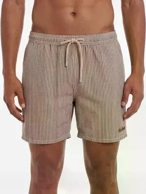 MC2 SAINT BARTH Patmos Striped Swim Shorts