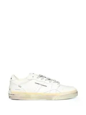 CRIME LONDON Playoff Logo Print Sneakers - White
