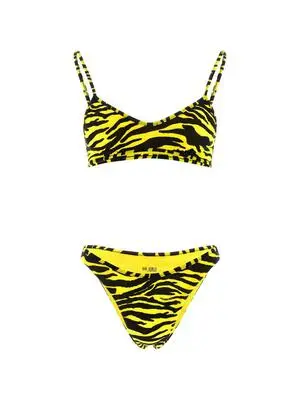 Attico Il Primo Bagno" Animal-print Bikini