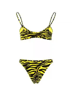 Attico Il Primo Bagno" Animal-print Bikini