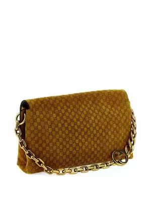 Gucci Medium Gg Embossed Leather Shoulder Bag
