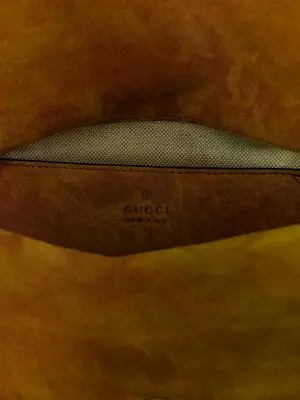 Gucci Medium Gg Embossed Leather Shoulder Bag