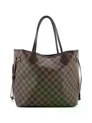 LOUIS VUITTON Neverfull Damier Mm Tote Bag - Brown