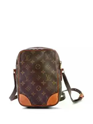LOUIS VUITTON Danube Monogram Canvas Crossbody Bag