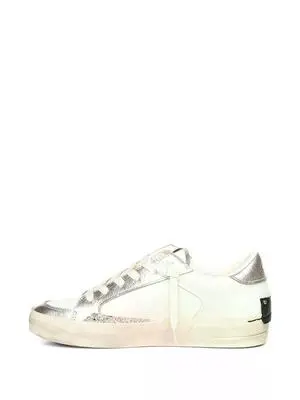 CRIME LONDON Sk8 Deluxe Glitter Detail Sneakers