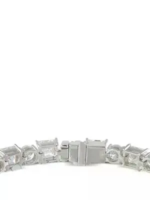 LB EXCLUSIVE LB Exclusive 6.30ct & 13.20ct Diamond Tennis Bracelet In 18K White Gold