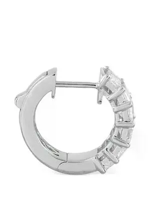 LB EXCLUSIVE 1.85 Carat Diamond Hoop Earrings