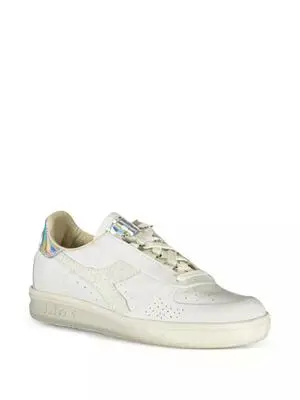 DIADORA Lace-up Sneakers With Snakeskin-effect Detailing
