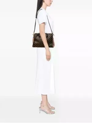 LOUIS VUITTON Damier Ebene Normandy Satchel