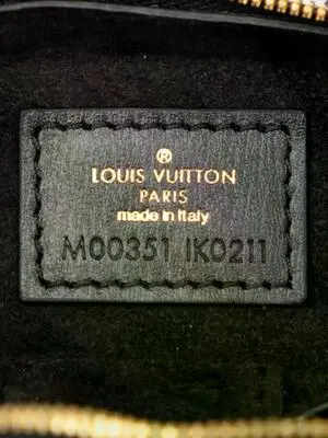 LOUIS VUITTON 2021 Monogram Jacquard Since 1854 Vanity Bag Charm Key Chain