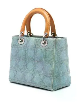 Dior Medium Denim Lady Satchel