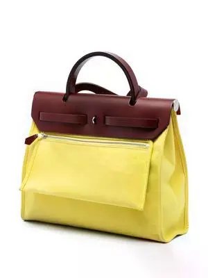 Hermès Toile Herbag Zip 31 Satchel