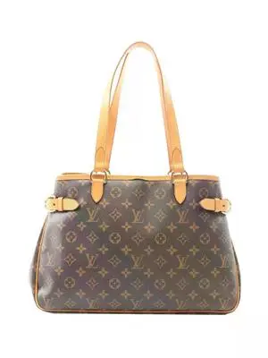 LOUIS VUITTON Monogram Batignolles Horizontal Tote Bag - Brown