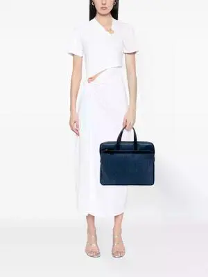 Fendi Zucca Spalmati Business Bag