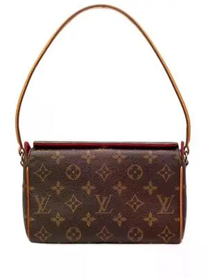 LOUIS VUITTON Monogram Recital Shoulder Bag - Brown