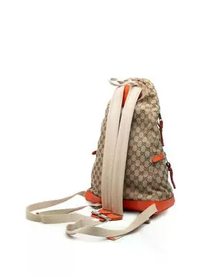 Gucci Gg Canvas Backpack