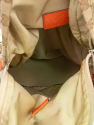 Gucci Gg Canvas Backpack