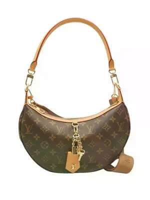LOUIS VUITTON Monogram Canvas Looping Satchel - Brown