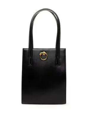 Cartier Panthere Leather Tote Bag - Black