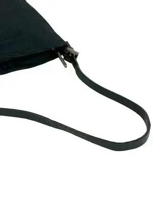 Fendi Zucchino Canvas Shoulder Bag