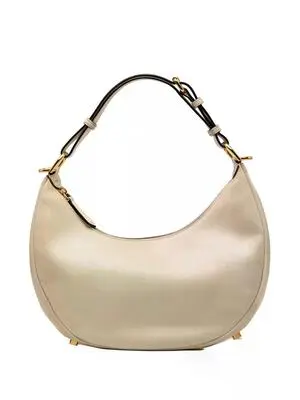Fendi Leather Hobo Bag - Brown
