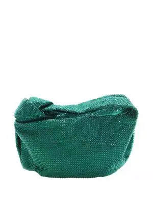 Bottega Veneta Mini Crystal Embellished Jodie Hobo Bag - Green