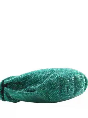 Bottega Veneta Mini Crystal Embellished Jodie Hobo Bag - Green
