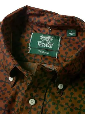 Gitman Bros Alexander Girard Jacks-print Shirt
